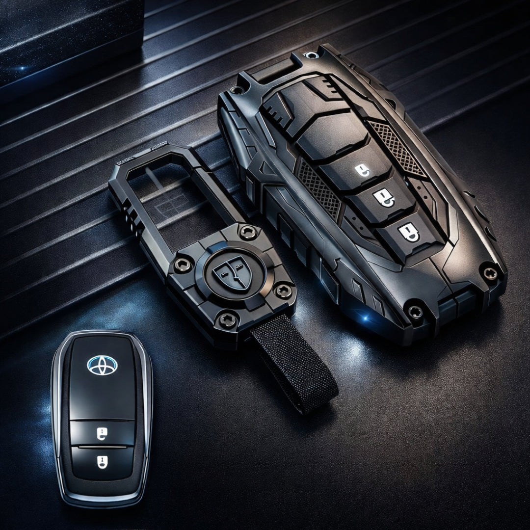 Toyota Hycross | Innova | Hilux Metal Smart Transformer Key Cover – 2 ...
